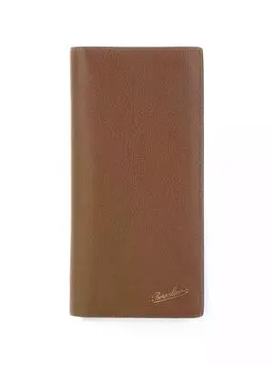 Borsalino Logo-embossed Bifold Wallet - Brown