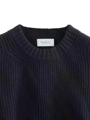 DIANA STUDIO Ribbed-knit Crew-neck Sweater