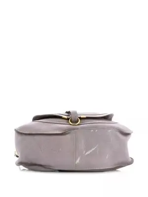 Chloé Marcie Leather Medium Satchel - Grey