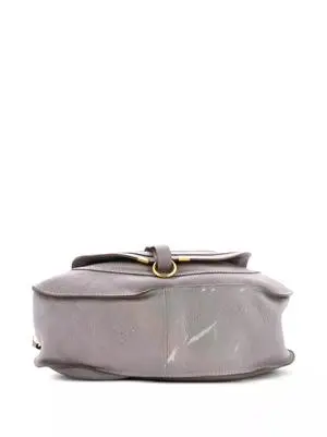 Chloé Marcie Leather Medium Satchel - Grey