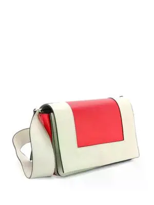 Celine Frame Leather Medium Shoulder Bag - Green