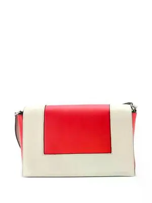 Celine Frame Leather Medium Shoulder Bag - Green