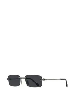 FRED Rectangle-frame Sunglasses - Silver