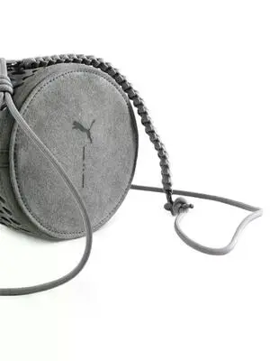 PUMA Perforated-suede Bucket Bag