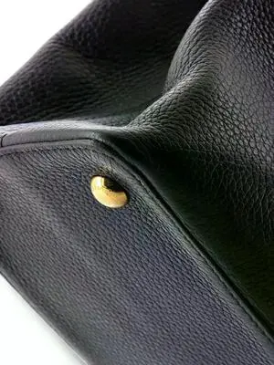 LOUIS VUITTON Capucines Bag Leather Mm Satchel