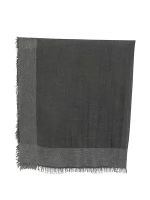Faliero Sarti Fringed-edge Scarf - Grey