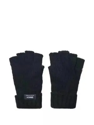 Comme Des Garçons Knitted Fingerless Gloves