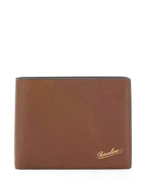 Borsalino Logo-embossed Bifold Wallet - Brown