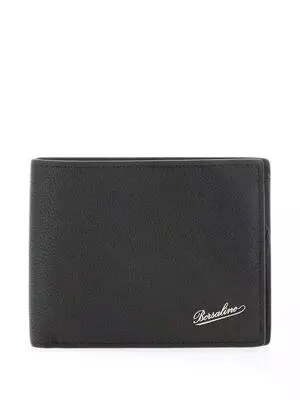 Borsalino Logo-embossed Bifold Wallet - Black