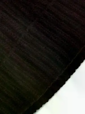 ARAGONA Ribbed-knit Beanie Hat - Brown