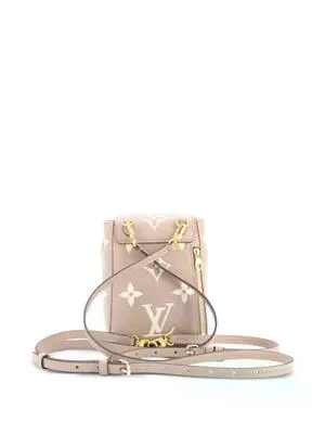 LOUIS VUITTON Tiny Bicolor Monogram Empreinte Giant Backpack - Neutrals