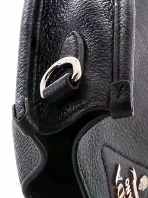 Prada Logo Strap Vitello Daino Mini Crossbody Bag