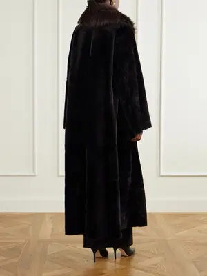 Nour Hammour Astoria Shearling Coat