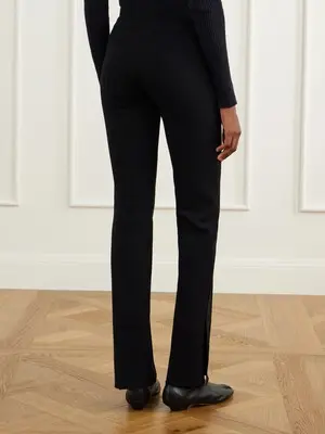 HIGH SPORT Theo Cotton-blend Straight-leg Pants