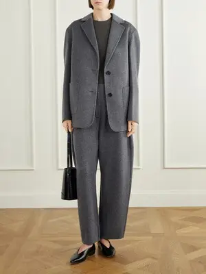 LISA YANG Double-faced Wool And Cashmere-blend Blazer