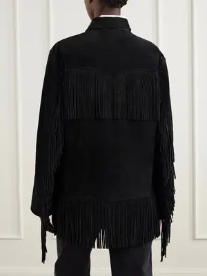 BODE Appalachian Fringed Suede Jacket
