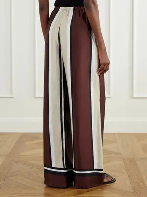 Faithfull The Brand Jensen Satin Wide-leg Pants