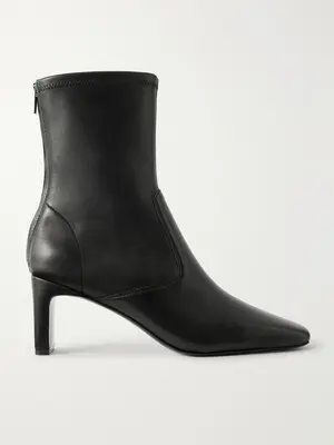 A.emery Torres Stretch-leather Ankle Boots - Black