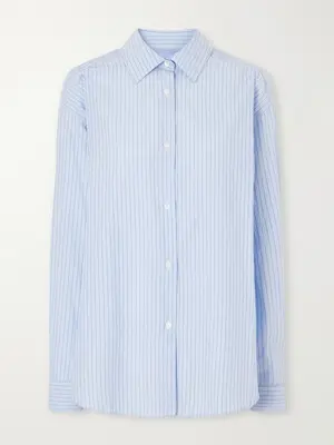 MFPEN Generous Striped Cotton-poplin Shirt