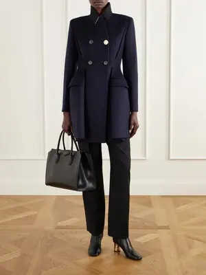 Givenchy Wool And Cashmere-blend Double-breasted Coat