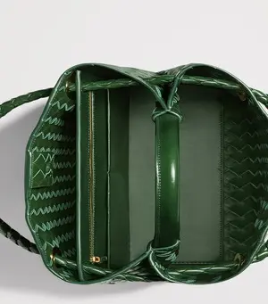 Bottega Veneta Leather Andiamo Top-handle Bag