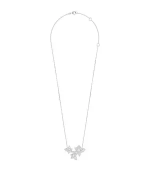 Boucheron White And Diamond Lierre De Paris Necklace