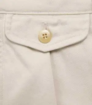 Polo Ralph Lauren Cotton Pleated Whitman Chinos - Ivory
