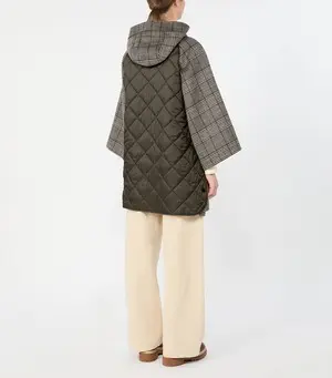 Max Mara Virgin Wool Quilted-back Coat