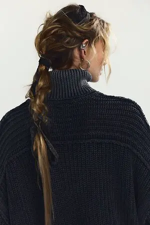 We The Free Worn Thru Turtleneck Sweater At