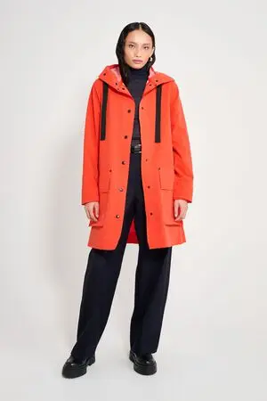 Stutterheim Mosebacke 15 Raincoat - Fade Red