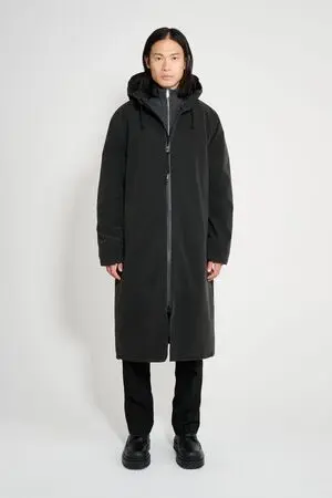 Stutterheim Stockholm Long Matte Winter Coat