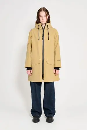 Stutterheim Mosebacke Patch Raincoat - Sand