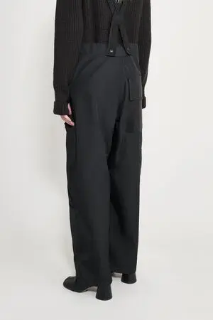 Stutterheim Space Bib Trousers - Black