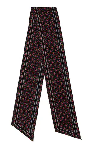 Chloé Floral-print Cotton Scarf - Multi