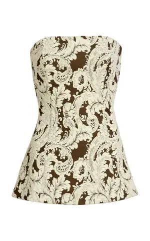 Silvia Tcherassi Astor Jacquard Top - Multi