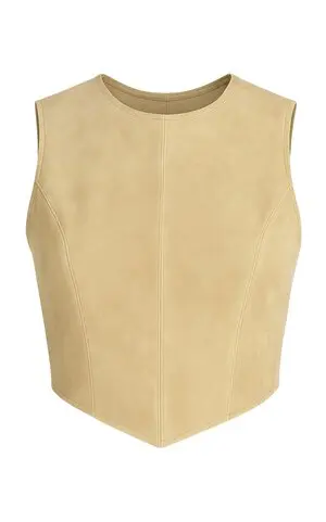 ZUT Sam Suede Shell Top