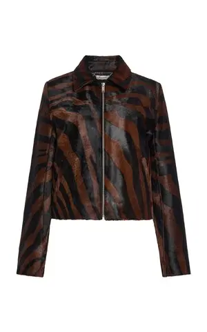 Simkhai Daria Leather Jacket