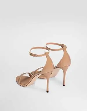 Dolce & Gabbana Sandalo Sandals And Wedges Leather - Beige