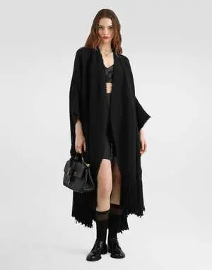 Dolce & Gabbana Bouclé Cape Coat Collection