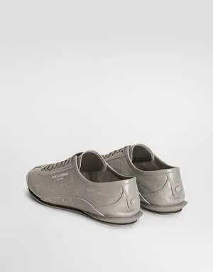 Dolce & Gabbana Calfskin Lipari Lace-ups - Grey