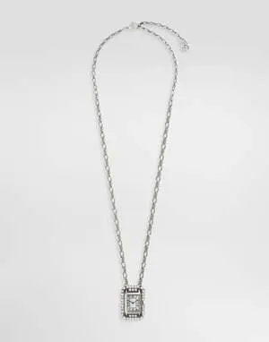 Dolce & Gabbana Watch Necklace Bijoux Metal - Silver