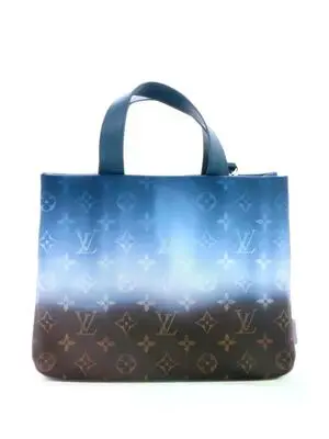 LOUIS VUITTON Shopper Pigment Monogram Canvas Mini Tote Bag