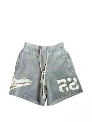 Amiri Distressed Cashmere Shorts