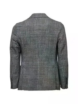 CIRCOLO 1901 Prince Of Wales Check Blazer - Grey