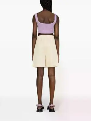 Palm Angels Embroidered-logo Knit Tank Top