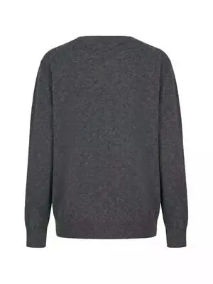 Plan C V-neck Sweater - Grey