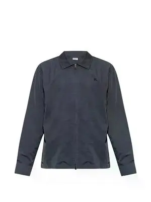Burberry Ollie Logo-embroidered Shirt Jacket