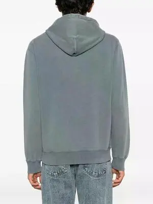 Drole De Monsieur Classic Slogan-print Drawstring Hoodie