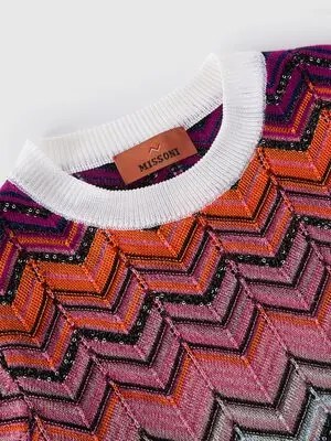 Missoni Viscose Crewneck Sweater