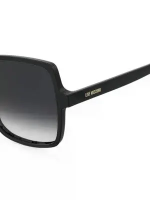 Moschino Geometric-frame Sunglasses